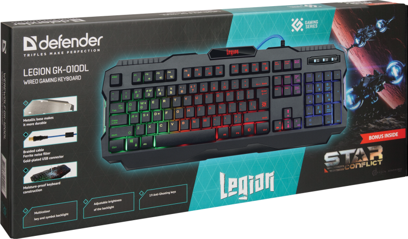 DEFENDER USB keyboard Legion GK-010DL | Bitset d.o.o.
