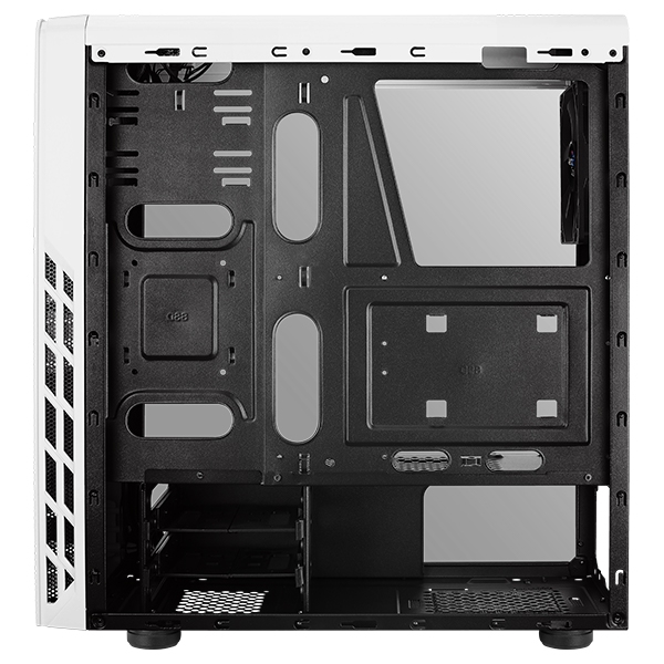 Case Aerocool RIFT, ATX / Mid Tower / side window / RGB LED (white ...