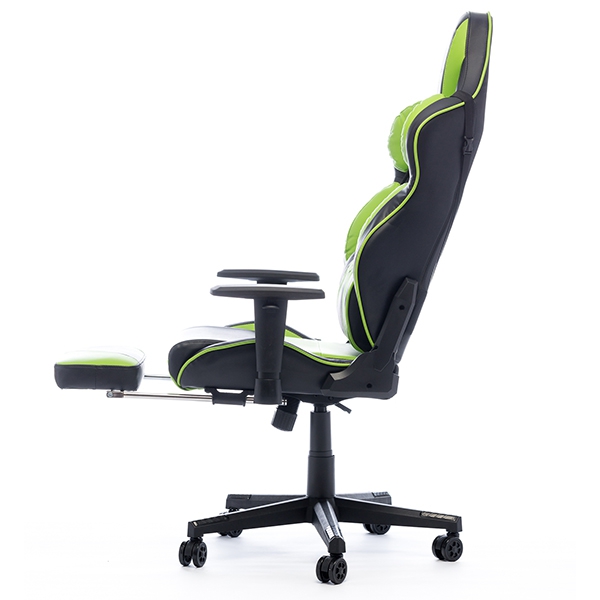 Gaming chair Bytezone HULK, massage cushion (black-green) | Bitset d.o.o.