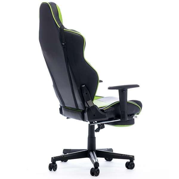 Gaming chair Bytezone HULK, massage cushion (black-green) | Bitset d.o.o.