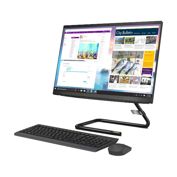 Desktop LENOVO IdeaCentre A340-22IWL i3 / 4GB / 128GB SSD / 21,5" FHD ...